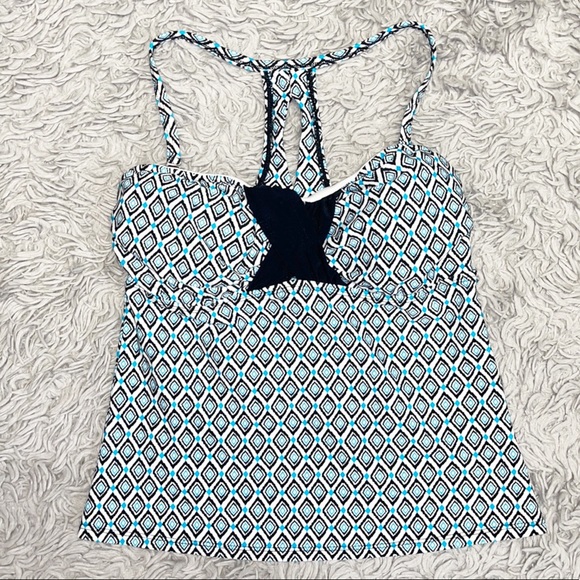Athleta | Swim | Athleta Tankini Top Diamond Bandeau Swim Swimsuit 32d ...